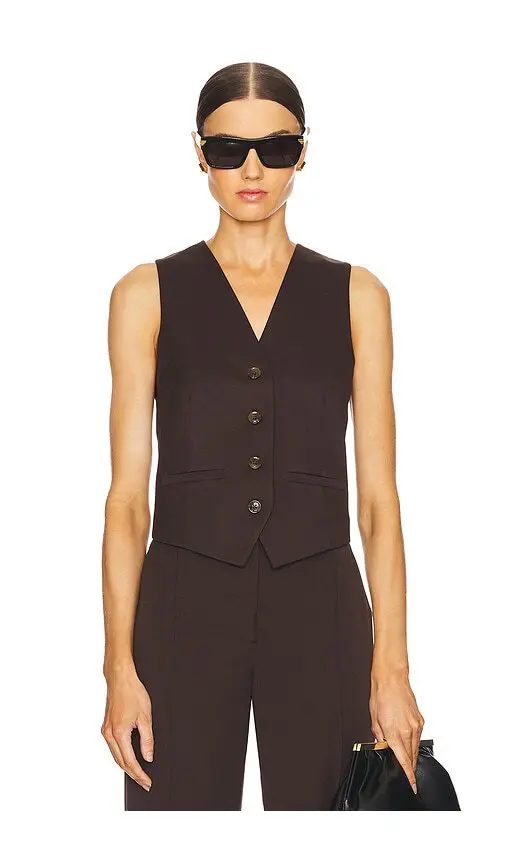 SAMSOE SAMSOE Saramona Vest - Brown