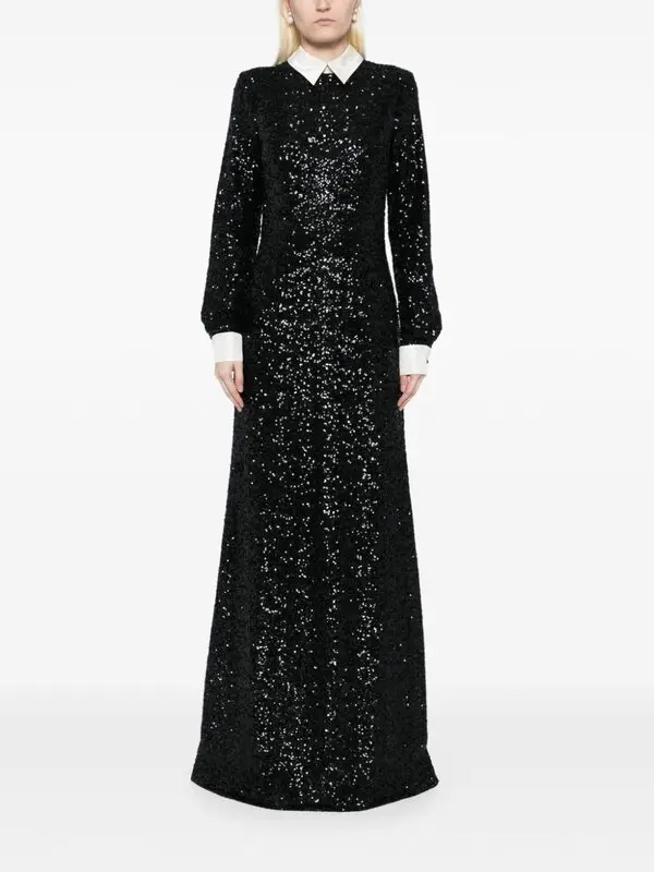 MACGRAW Neo Gothic Sequin Gown