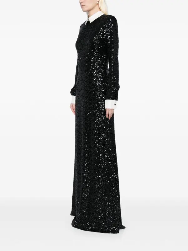 MACGRAW Neo Gothic Sequin Gown