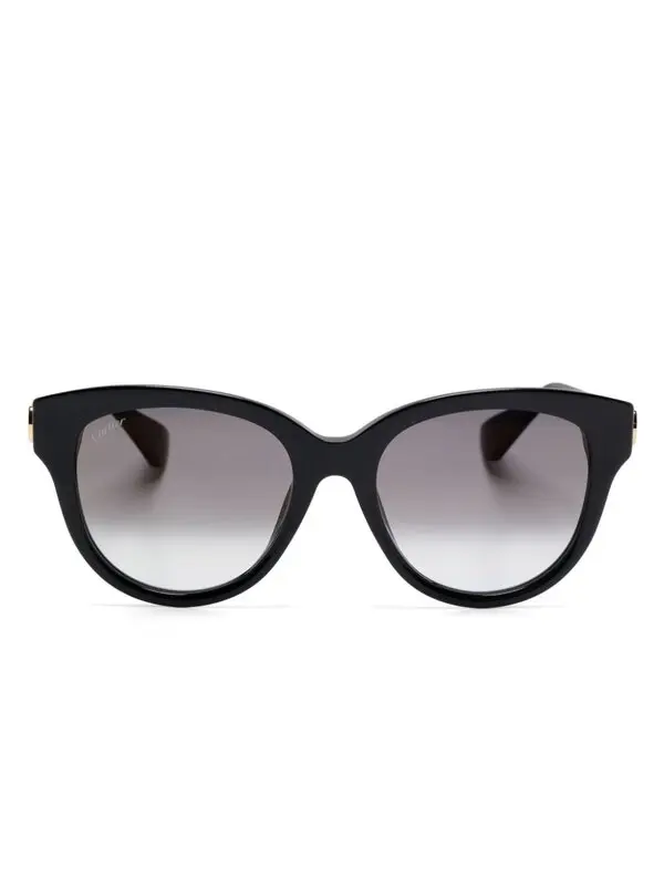 CARTIER Cat-eye Sunglasses - Black