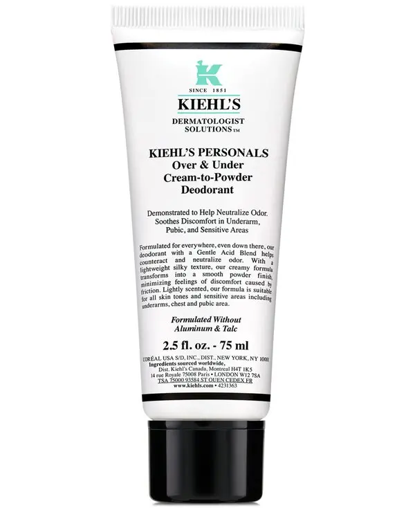 KIEHL'S SINCE 1851 Over & Under Cream-to-powder Deodorant - Personals Over  Under Deodorant