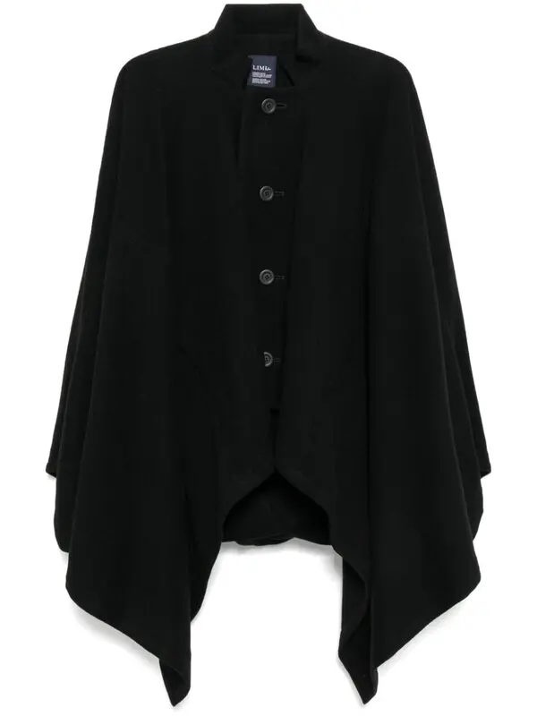 Yohji Yamamoto Button-up Cape
