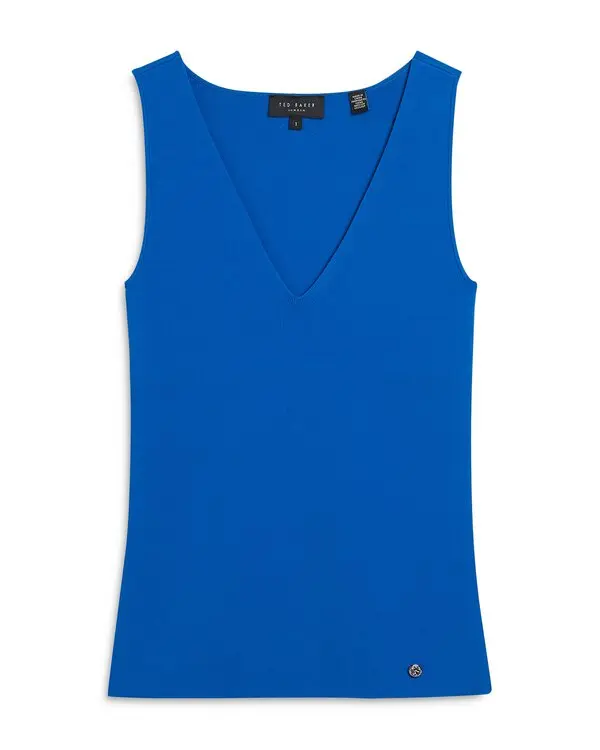 Ted Baker London V-neck Sleeveless Top