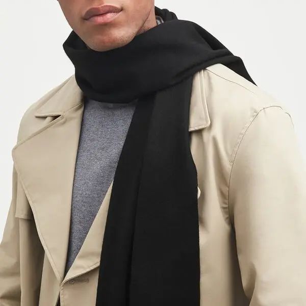 ASPINAL OF LONDON Pure Cashmere Scarf In Ever Pure Cashmere