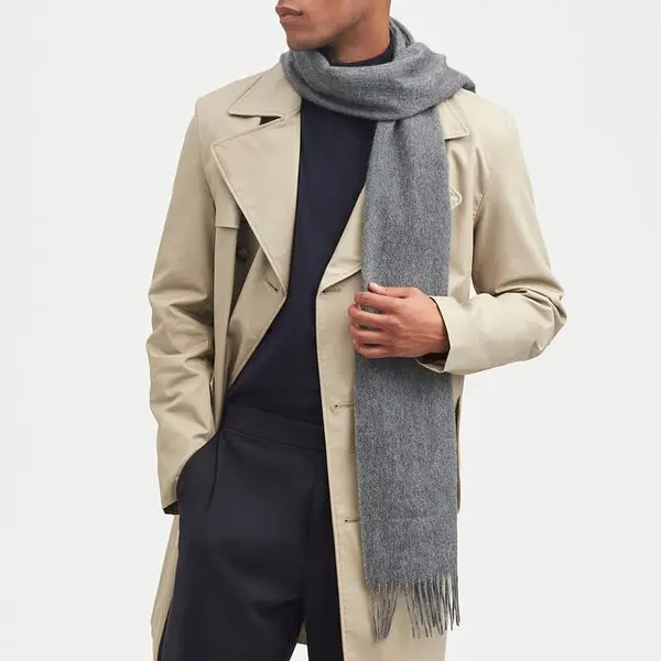 ASPINAL OF LONDON - Pure Cashmere Scarf In Mid-