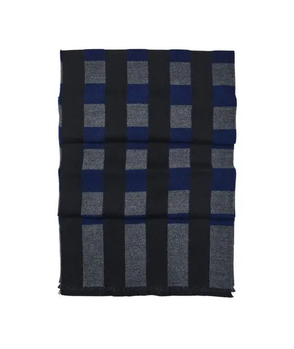 ASPINAL OF LONDON - Exploded Check Wool Scarf
