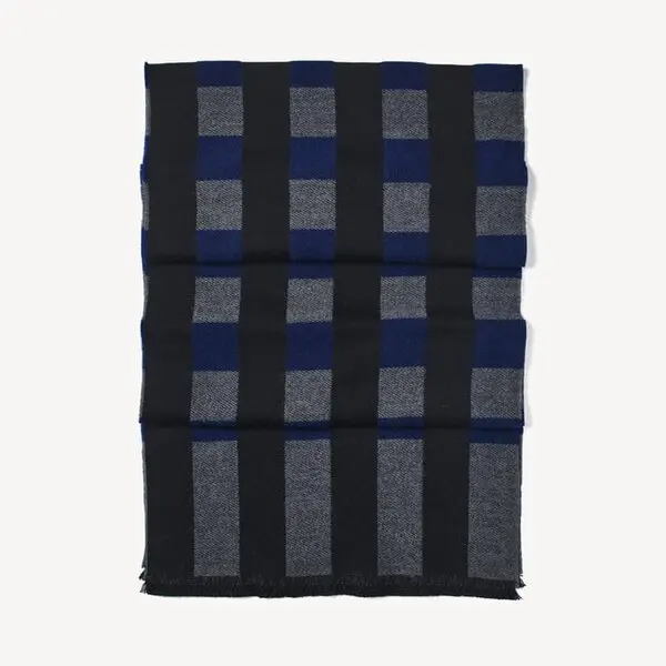 ASPINAL OF LONDON - Exploded Check Wool Scarf