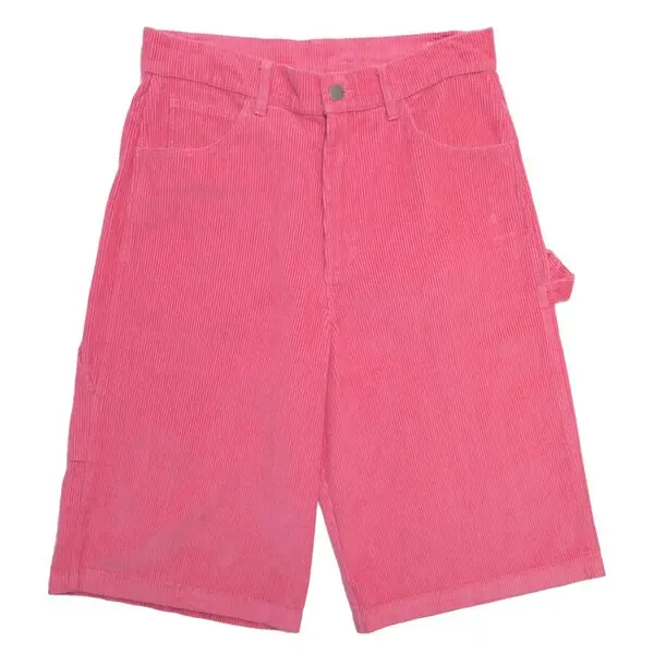 Drew House Corduroy Short Sleeve Short - Hot Pink
