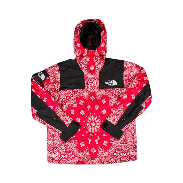 Supreme X The North Face Bandana Mountain Jacket - Red