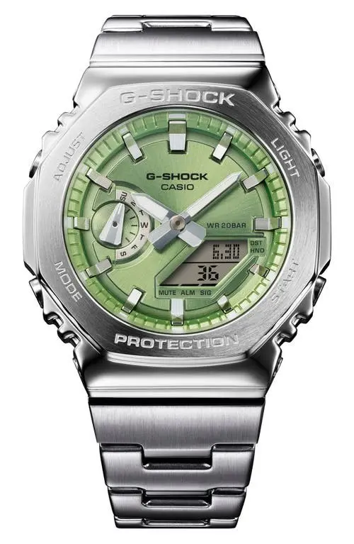 G-Shock 2110 Series Analog-digital Watch - Silver