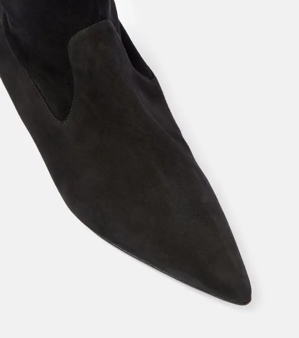 Manolo Blahnik Lupasca 55 Over-the-knee Boots - Black