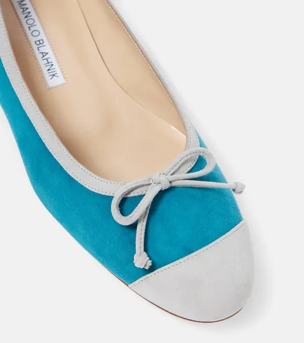 Manolo Blahnik Capbal Ballet Flats