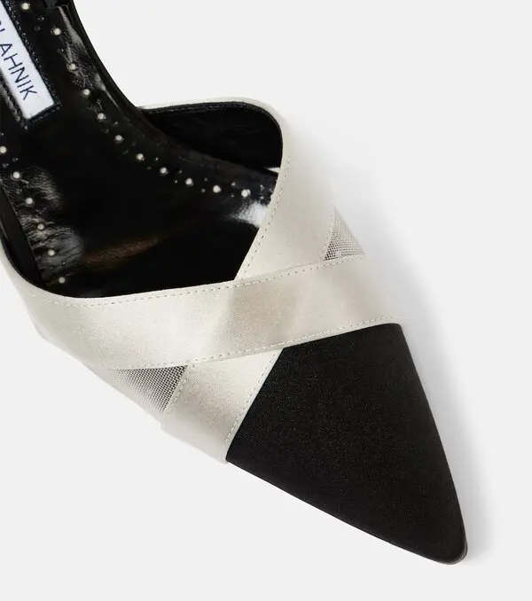 Manolo Blahnik Oyounasli 50 Slingback Pumps