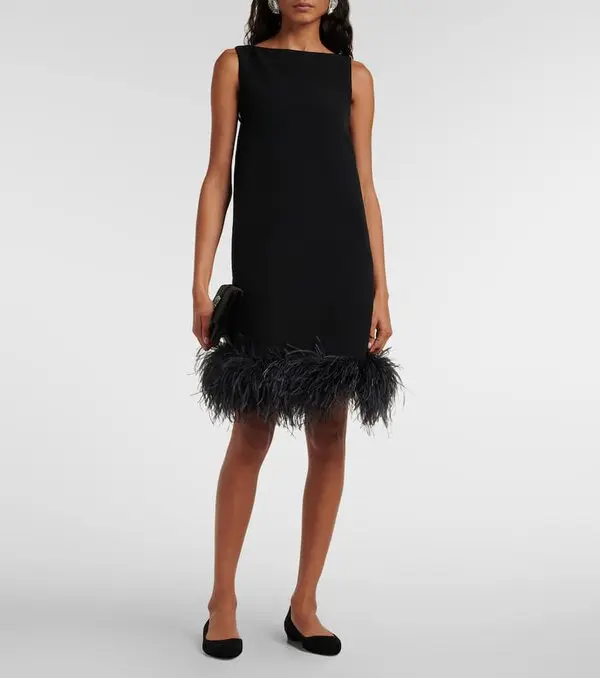 Manolo Blahnik Bb Suede Ballet Flats - Black