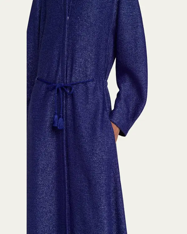 Giorgio Armani Drawstring Maxi Coat