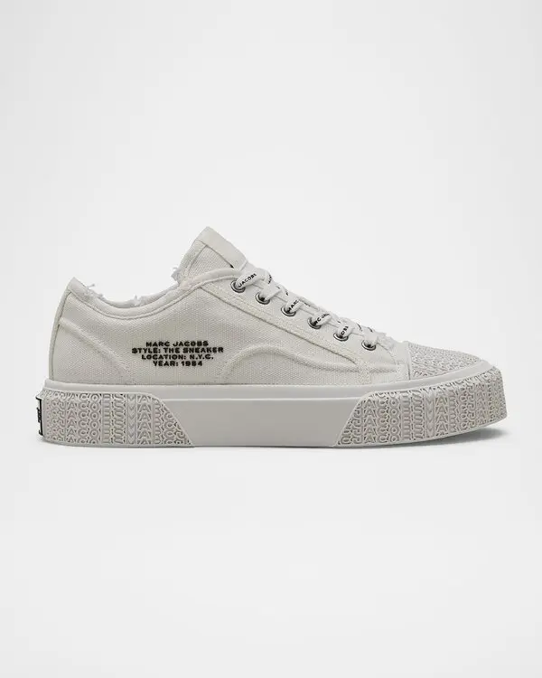 Marc Jacobs Canvas Low-top Sneakers - White