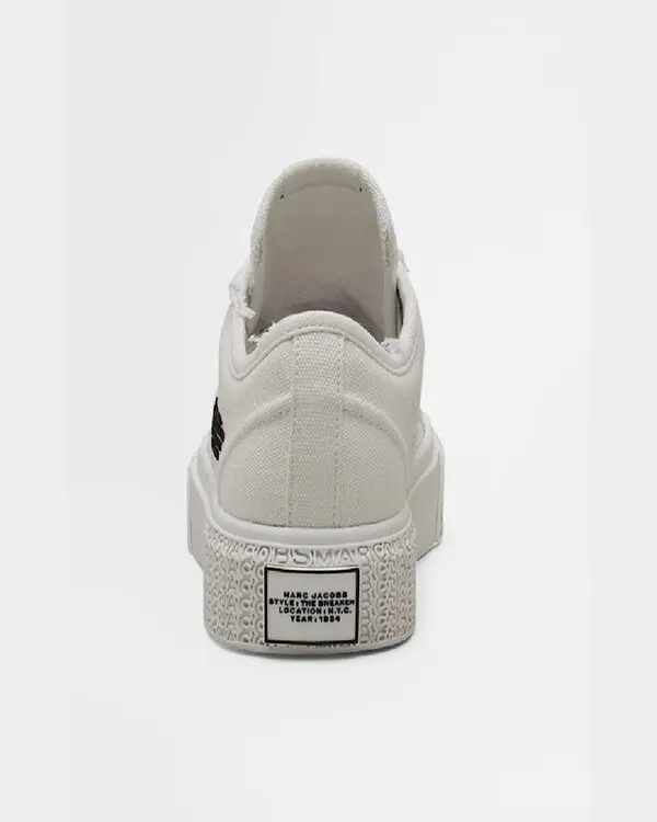 Marc Jacobs Canvas Low-top Sneakers - White