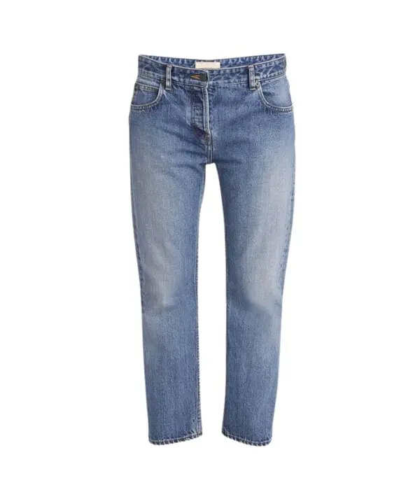 THE ROW Riaco Cropped Jeans - Blue
