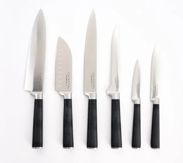 GINSU Chikara 7-piece Knife Block Set