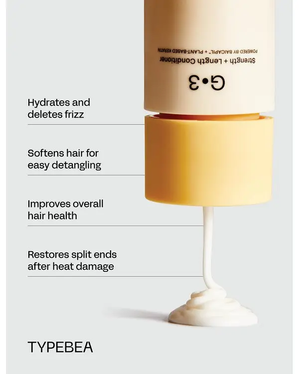 TYPEBEA G3 Strength + Length Conditioner 8.5 Oz