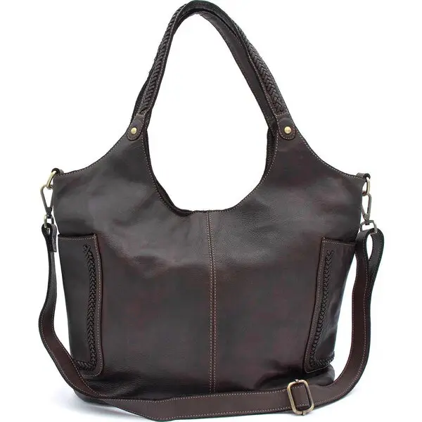 BOLSA NOVA Julia Slouchy Tote - Chocolate