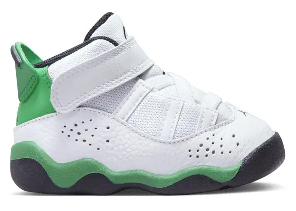 JORDAN 6 Rings Sneakers - White/black/lucky Green