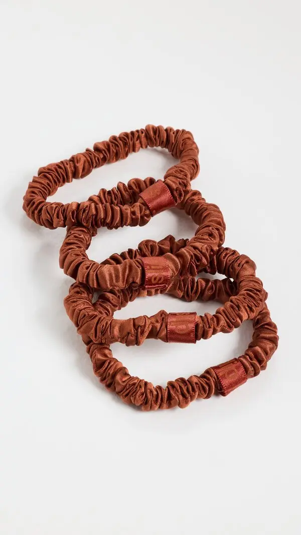 Slip Skinny Silk Scrunchies Set Of 4