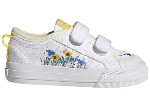 Adidas Nizza Sneakers - Cloud White/yellow/off White