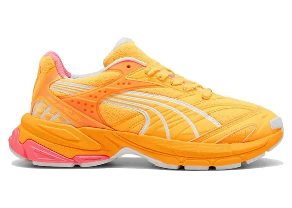PUMA Velophasis Scuderia Ferrari Neon Energy Sneakers - Sun Stream