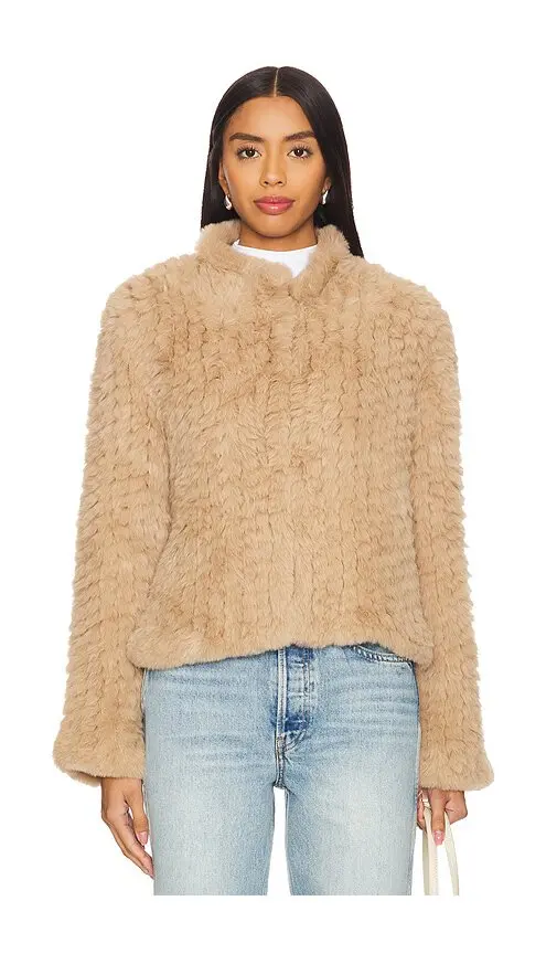 Heartloom Faux Fur Jacket