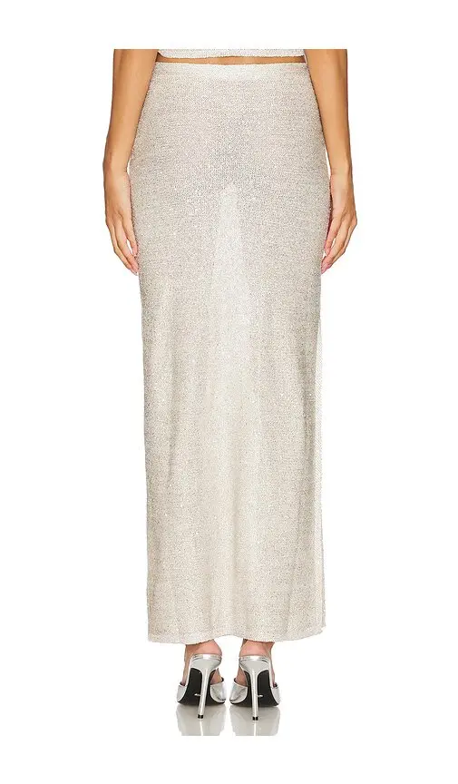 SOVERE / Spark Sequin Embellished Knit Skirt