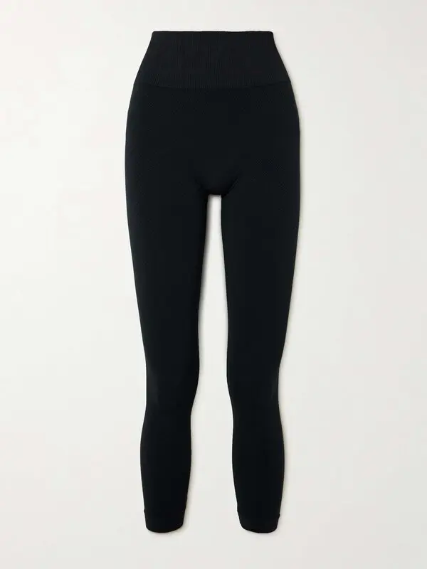 Perfect Moment Ribbed Thermal Modal-blend Leggings