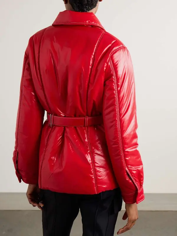 Perfect Moment Jade Belted Quilted Ski Jacket