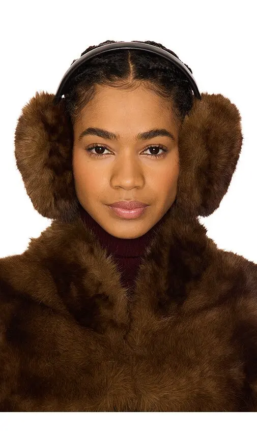 Apparis Esme Faux Mink Earmuffs