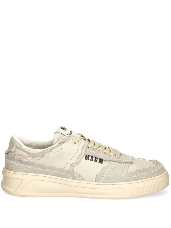 MSGM Multi-panel Sneakers - Neutrals