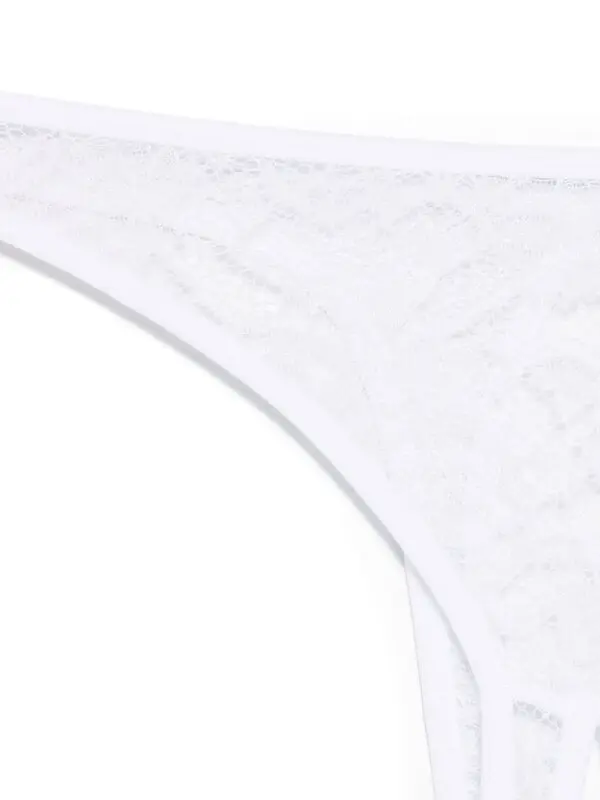 MAISON CLOSE Flashback Thong - White