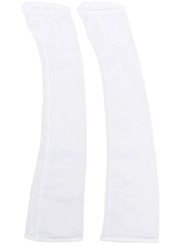MAISON CLOSE Flashback Mittens - White