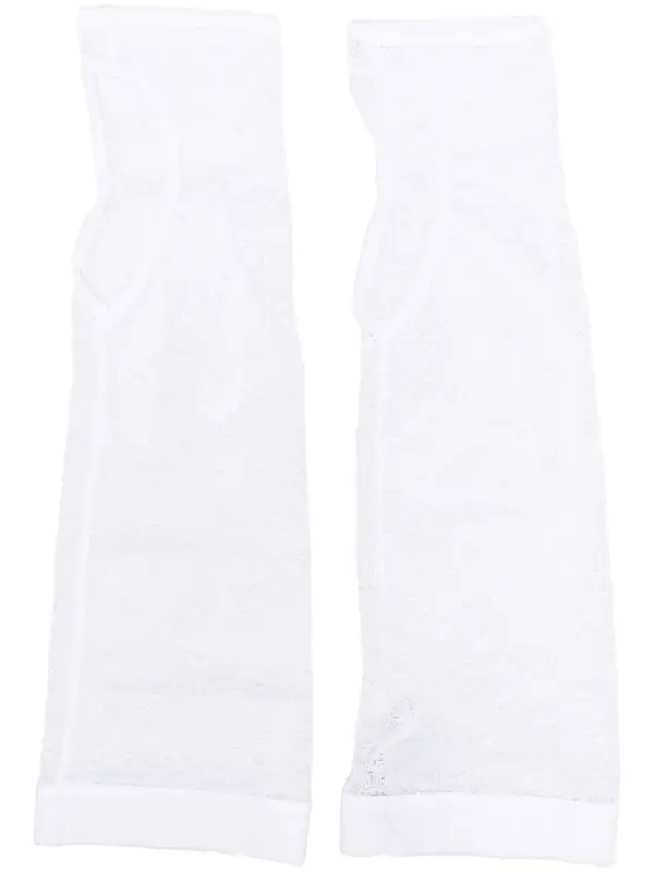 MAISON CLOSE Flashback Gaiters - White