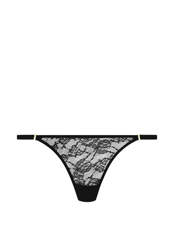 MAISON CLOSE Flashback Thong - Black