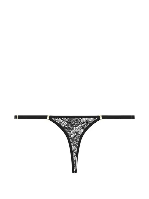 MAISON CLOSE Flashback Thong - Black