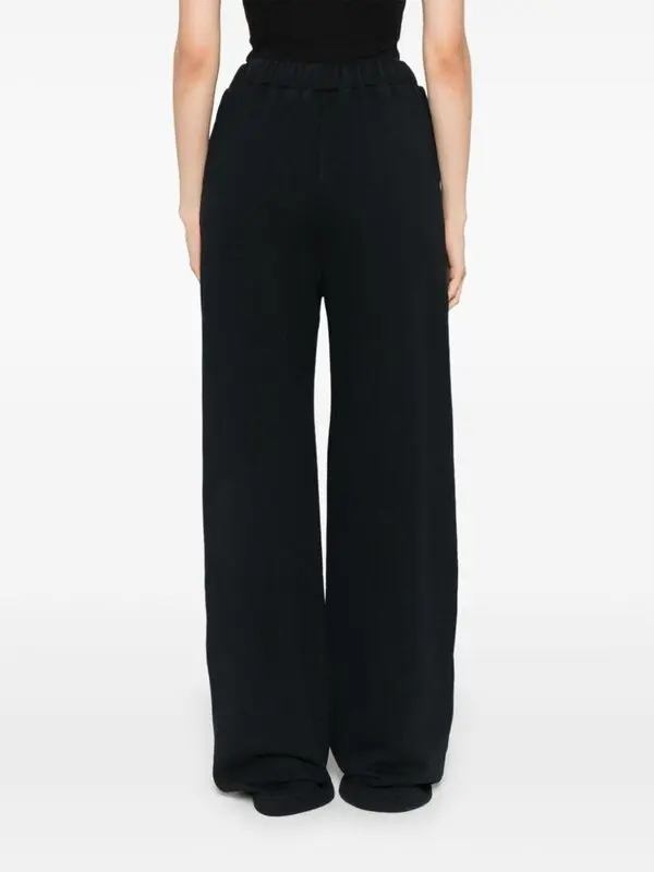 ROTATE BY BIRGER CHRISTENSEN Organic Cotton Track Trousers - Black