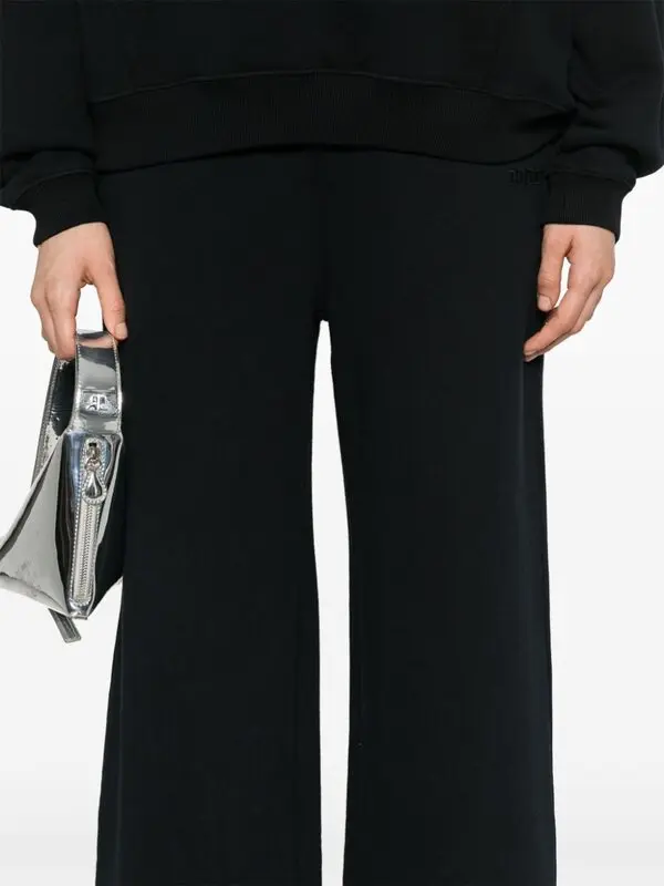 ROTATE BY BIRGER CHRISTENSEN Organic Cotton Track Trousers - Black