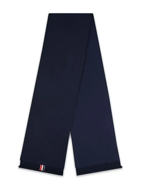 Thom Browne 4-bar Ribbed Scarf