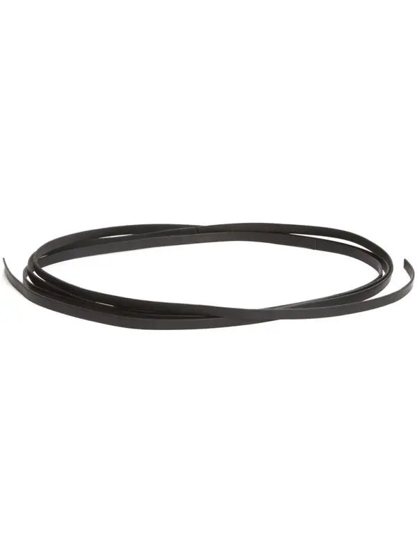 Fabiana Filippi Leather Belt - Black