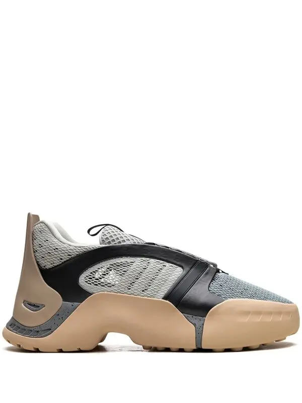 Adidas X Dingyun Zhang Kouza Ash Green Earth Sneakers - Silver