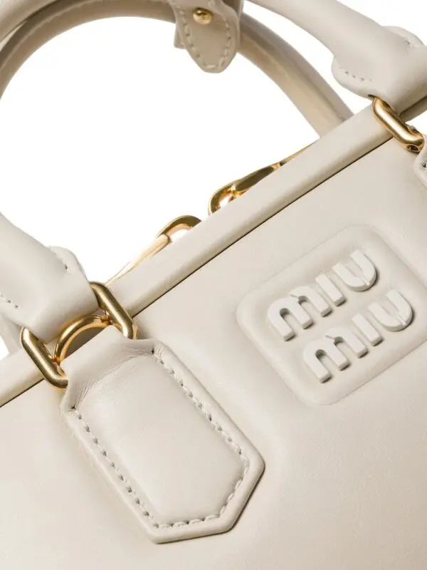 Miu Miu Arcadie Tote - White