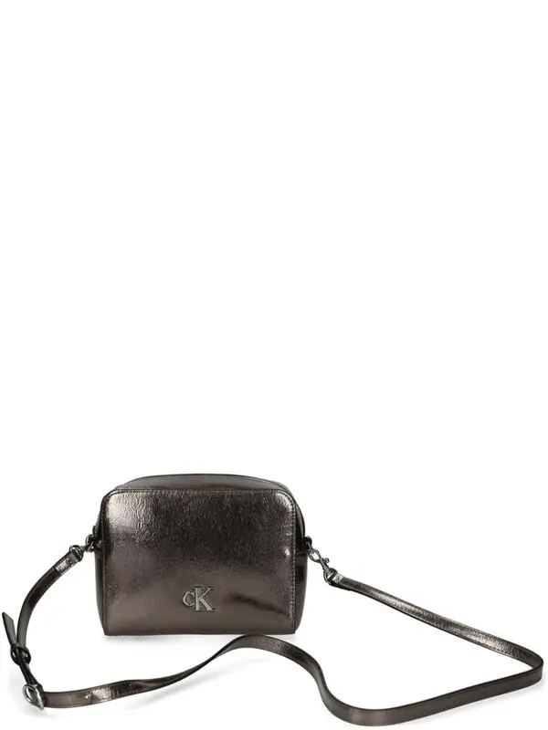 Calvin Klein Metallic Crossbody Bag - Brown