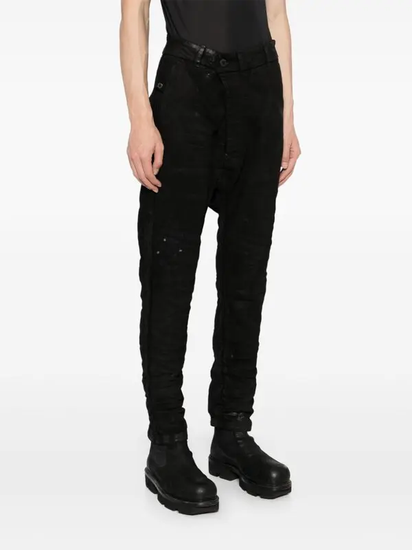 Boris Bidjan Saberi Moulded Drop-crotch Jeans