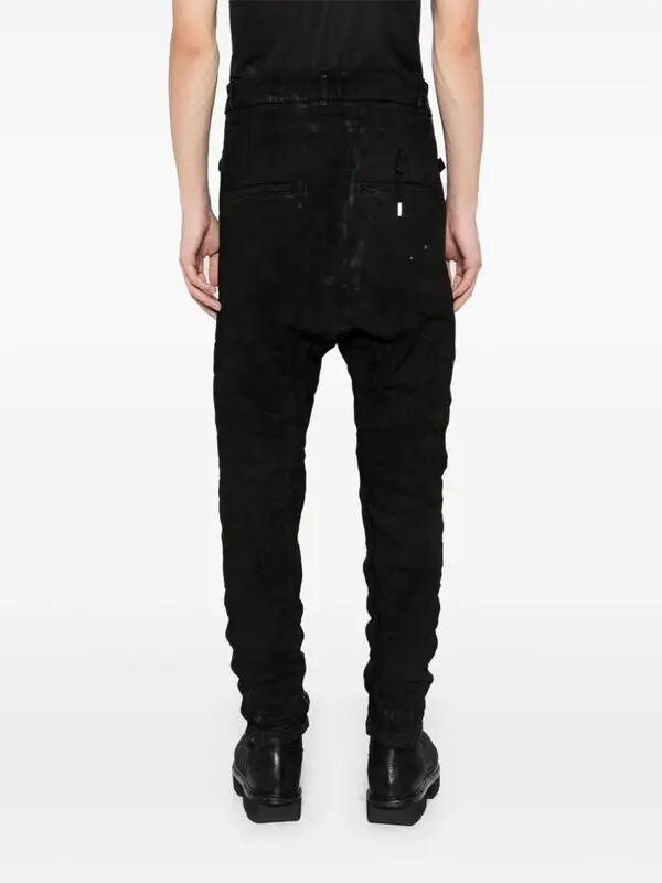 Boris Bidjan Saberi Moulded Drop-crotch Jeans