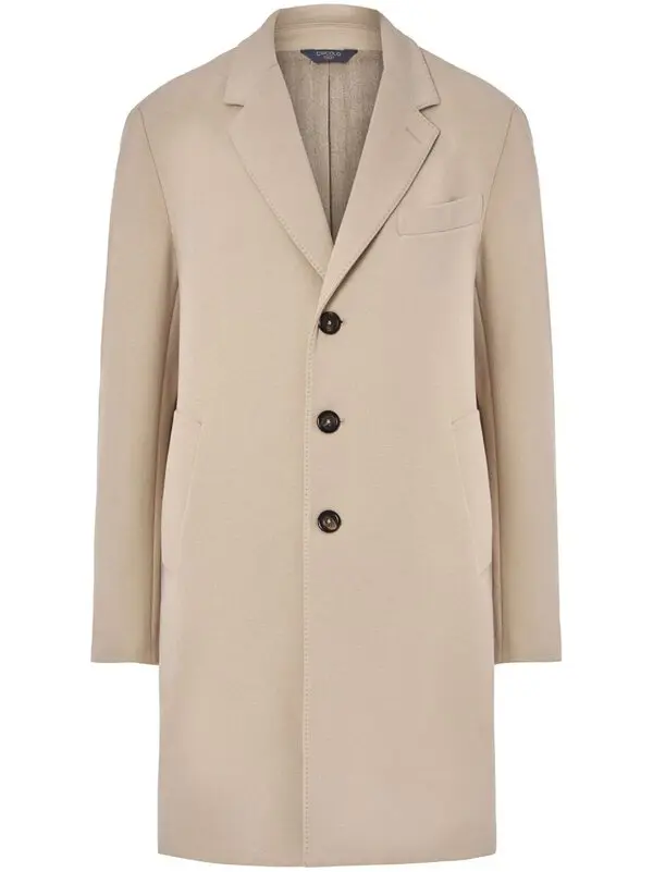 CIRCOLO 1901 Single-breasted Mid-length Coat - Brown